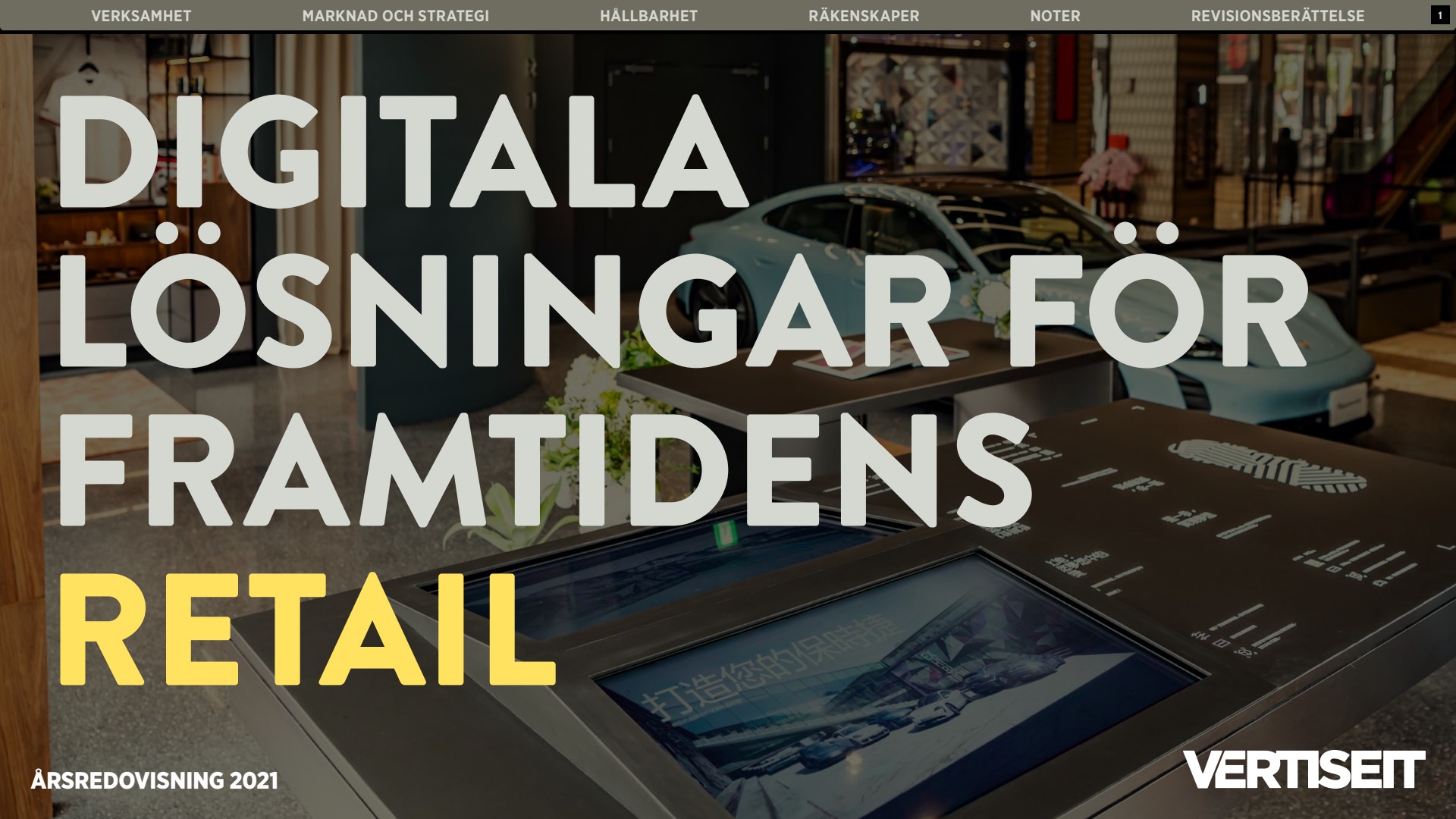 Vertiseit publicerar årsredovisningen för 2021 - Vertiseit